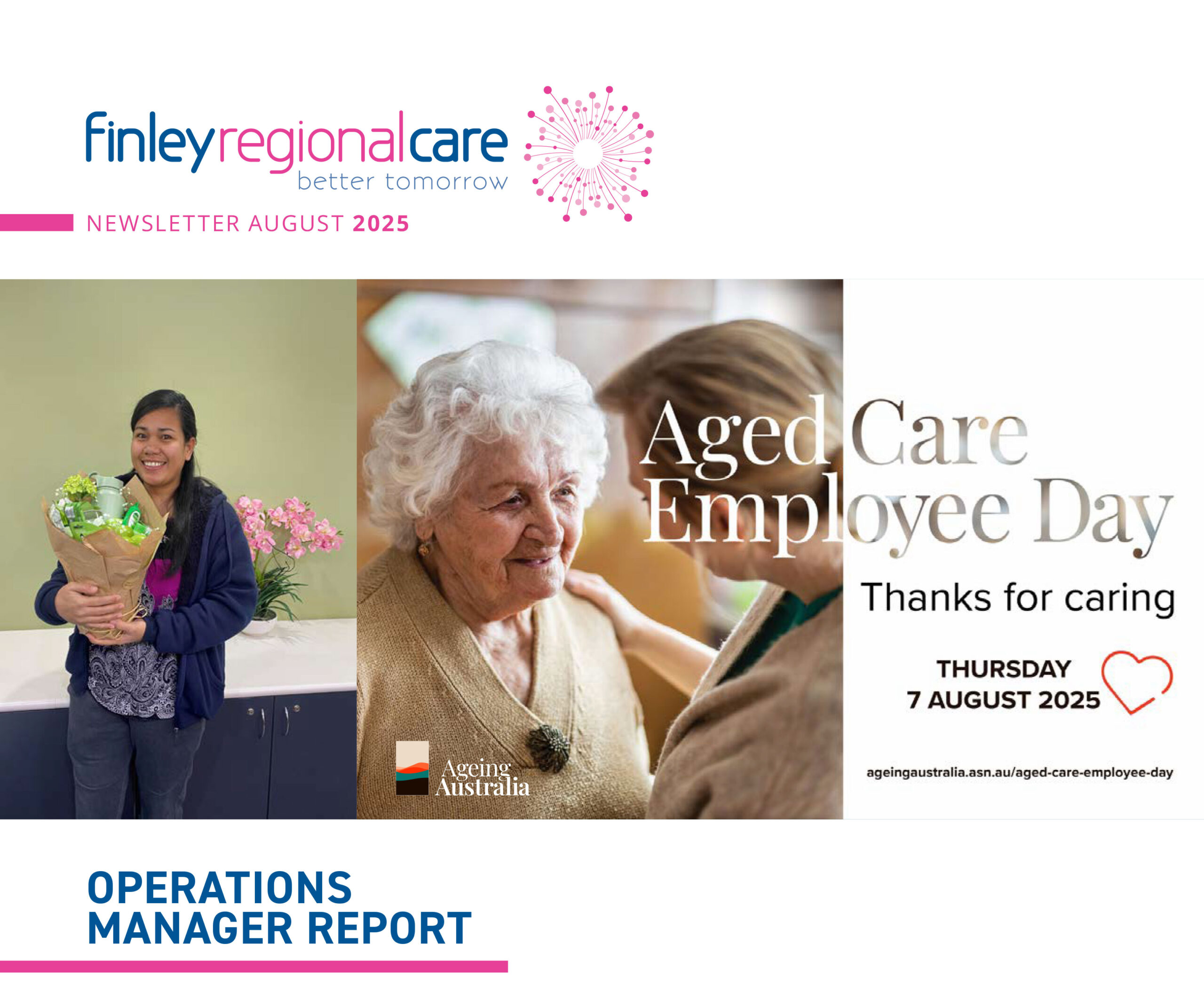 August Newsletter - Finley Regional Care